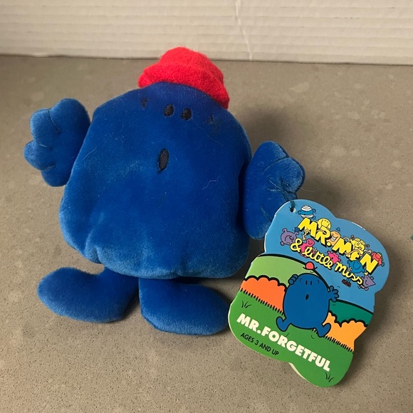 Toys | Mr Men Little Miss Mr Forgetful 1997 Playmates Beanie Plush ...